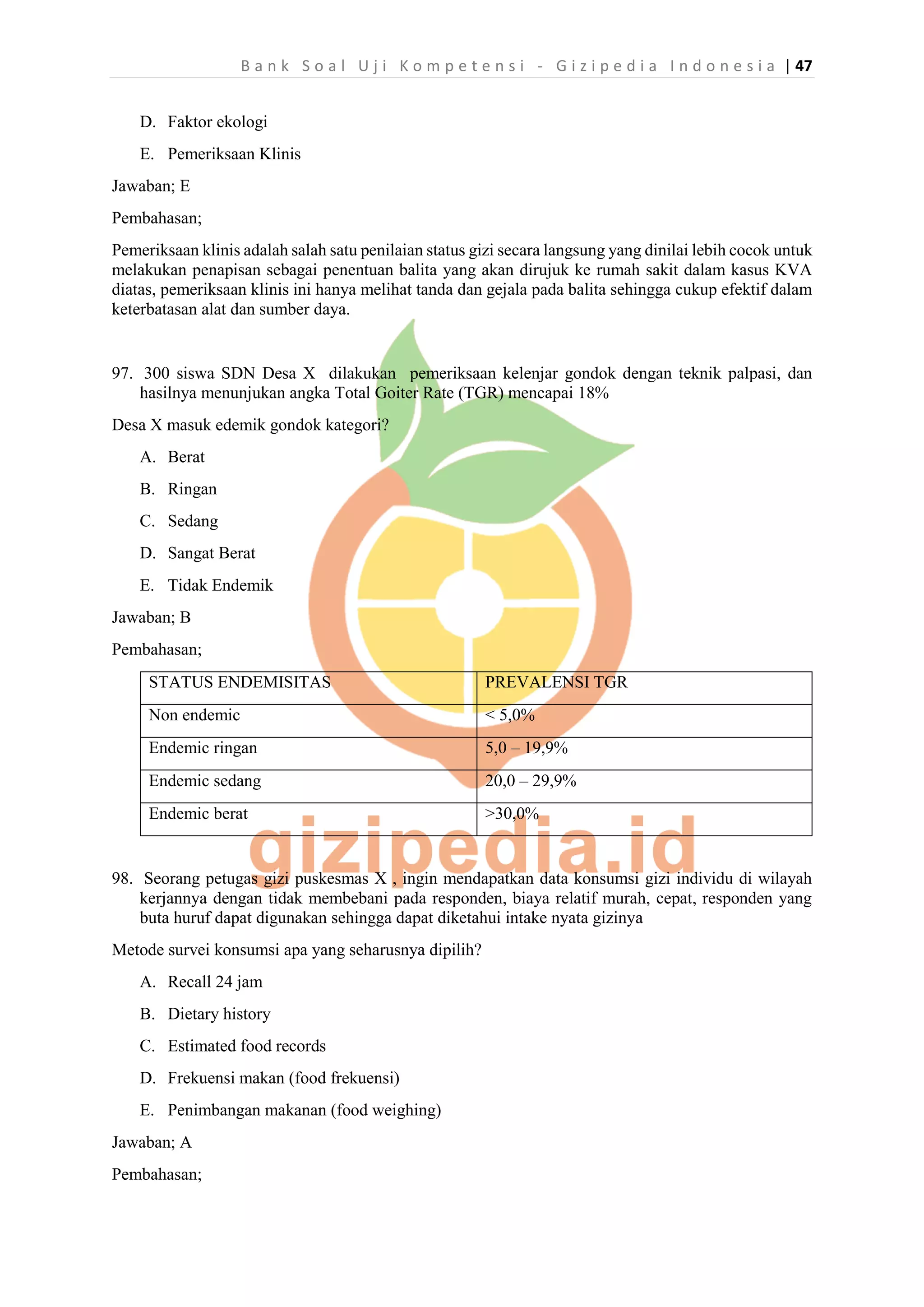 (SAP) Bank Soal Uji Kompetensi Gizi.pdf