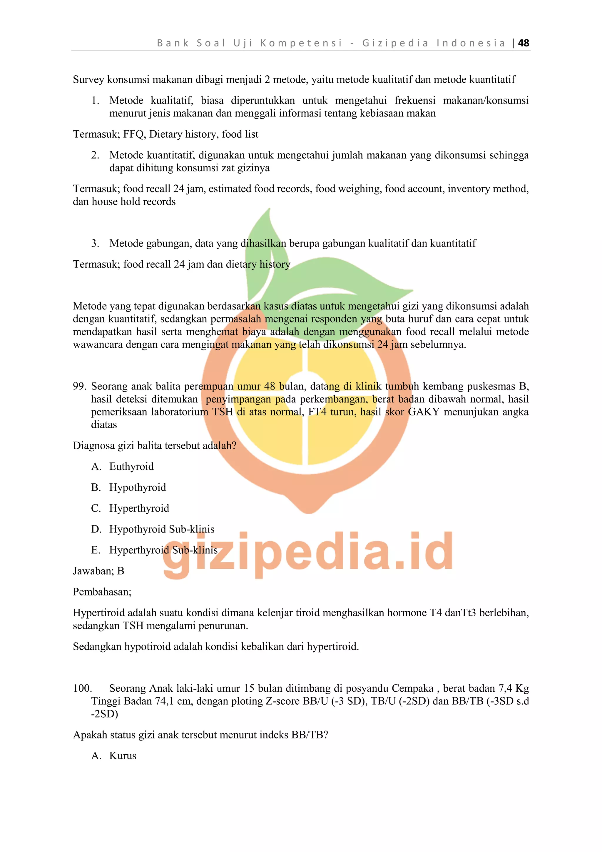 (SAP) Bank Soal Uji Kompetensi Gizi.pdf