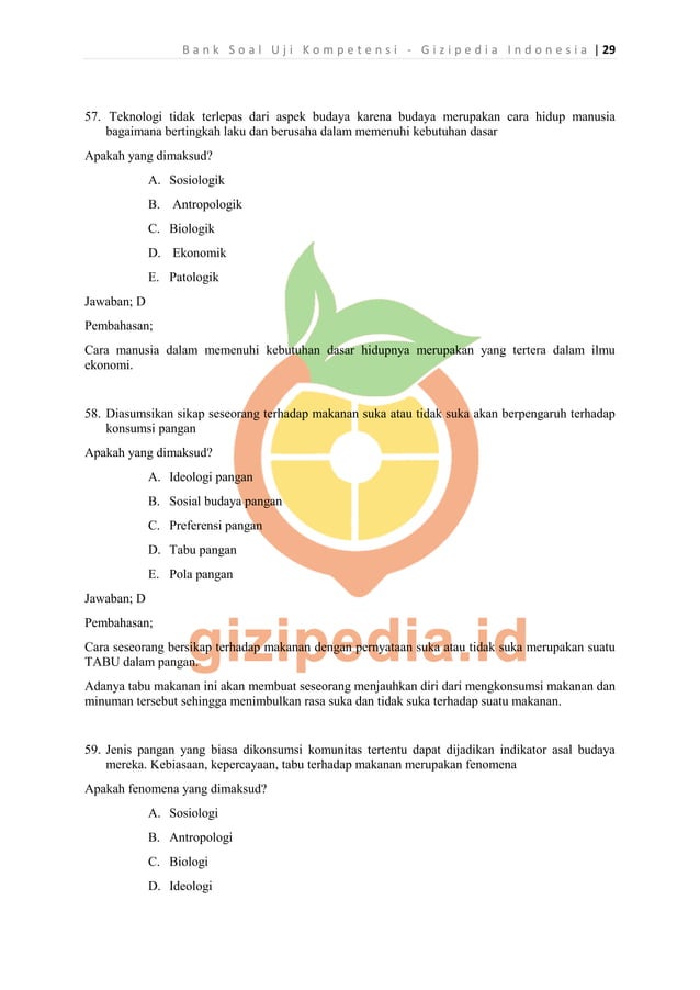 (SAP) Bank Soal Uji Kompetensi Gizi.pdf