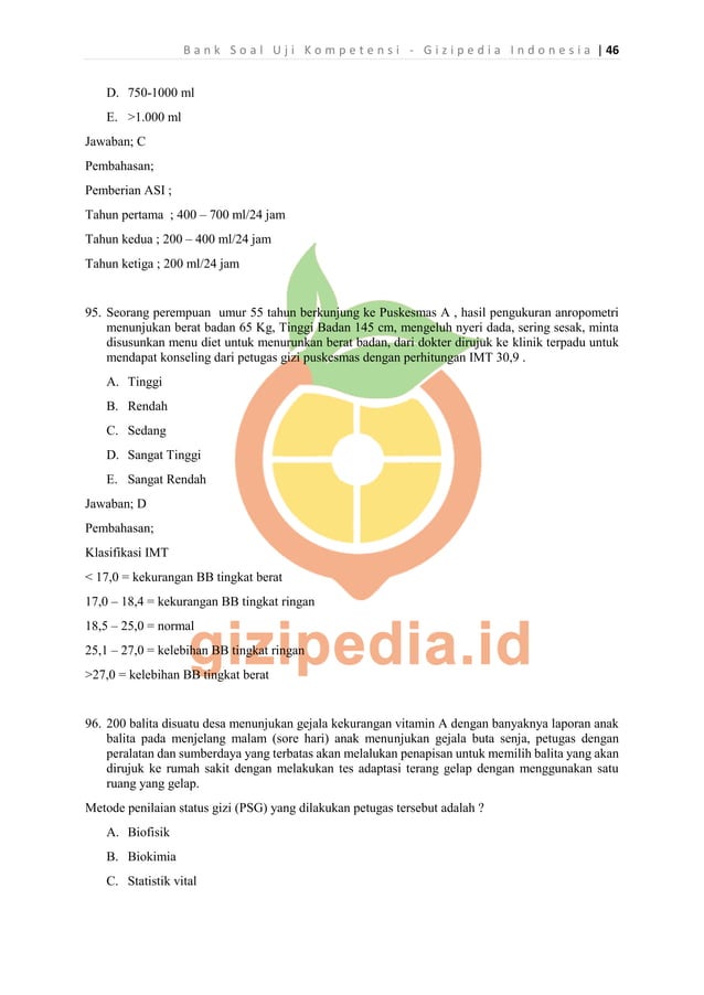 (SAP) Bank Soal Uji Kompetensi Gizi.pdf