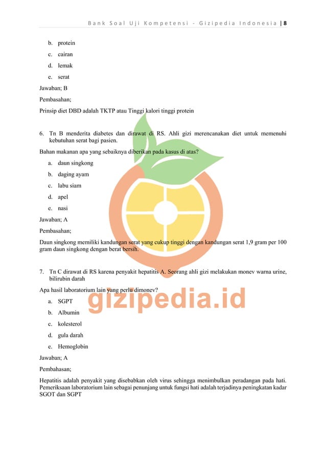 (SAP) Bank Soal Uji Kompetensi Gizi.pdf
