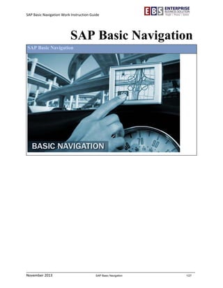 Sap navigation 2013 | PDF