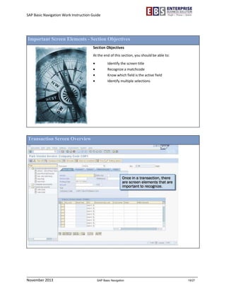 Sap navigation 2013 | PDF