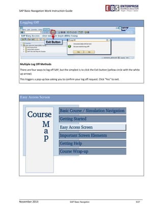 Sap navigation 2013 | PDF