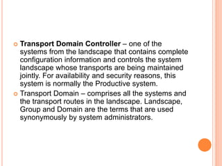 SAP BASIS Training in Chennai | PPT