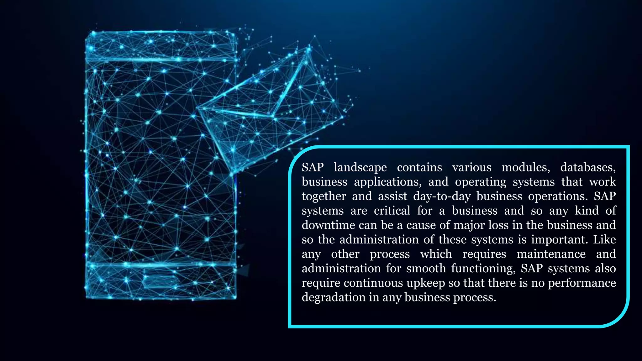 SAP BASIS Services | SAP BASIS Support | SAP Applications | PPTX