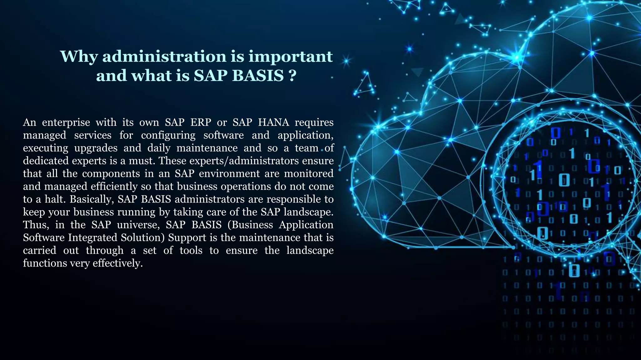 SAP BASIS Services | SAP BASIS Support | SAP Applications | PPTX ...