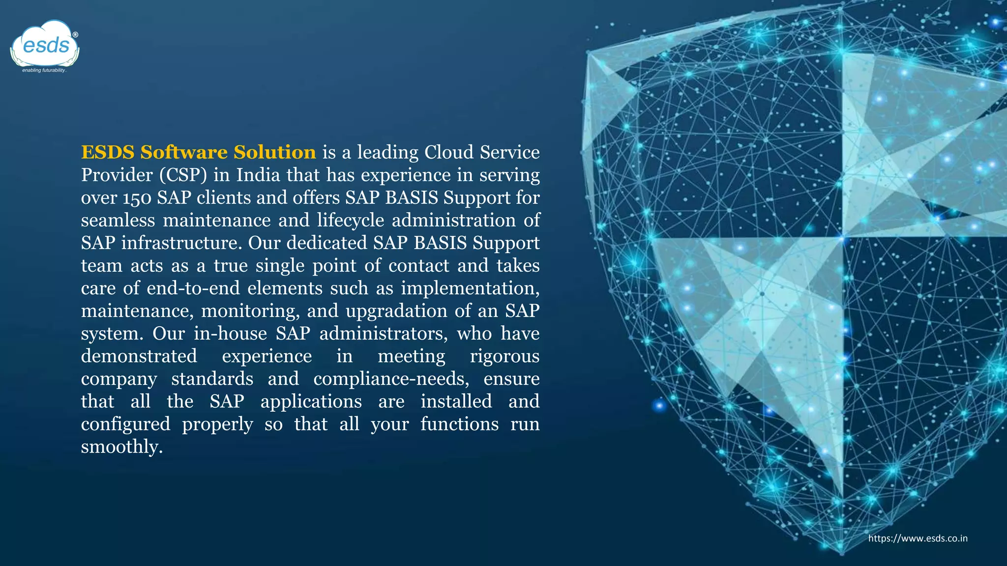 SAP BASIS Services | SAP BASIS Support | SAP Applications | PPTX