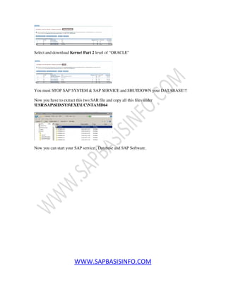 Sap basis administration handbook | PDF | Operating Systems | Computer Software and Applications