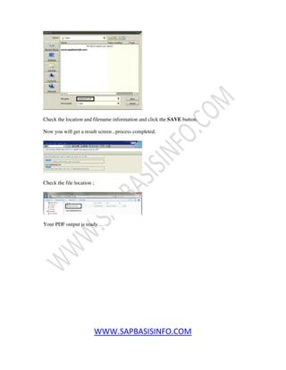 Sap basis administration handbook | PDF | Operating Systems | Computer Software and Applications