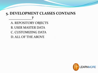 SAP BASIS Practice Exam | PPTX