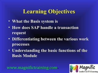 Sap basis online training classes | PPT