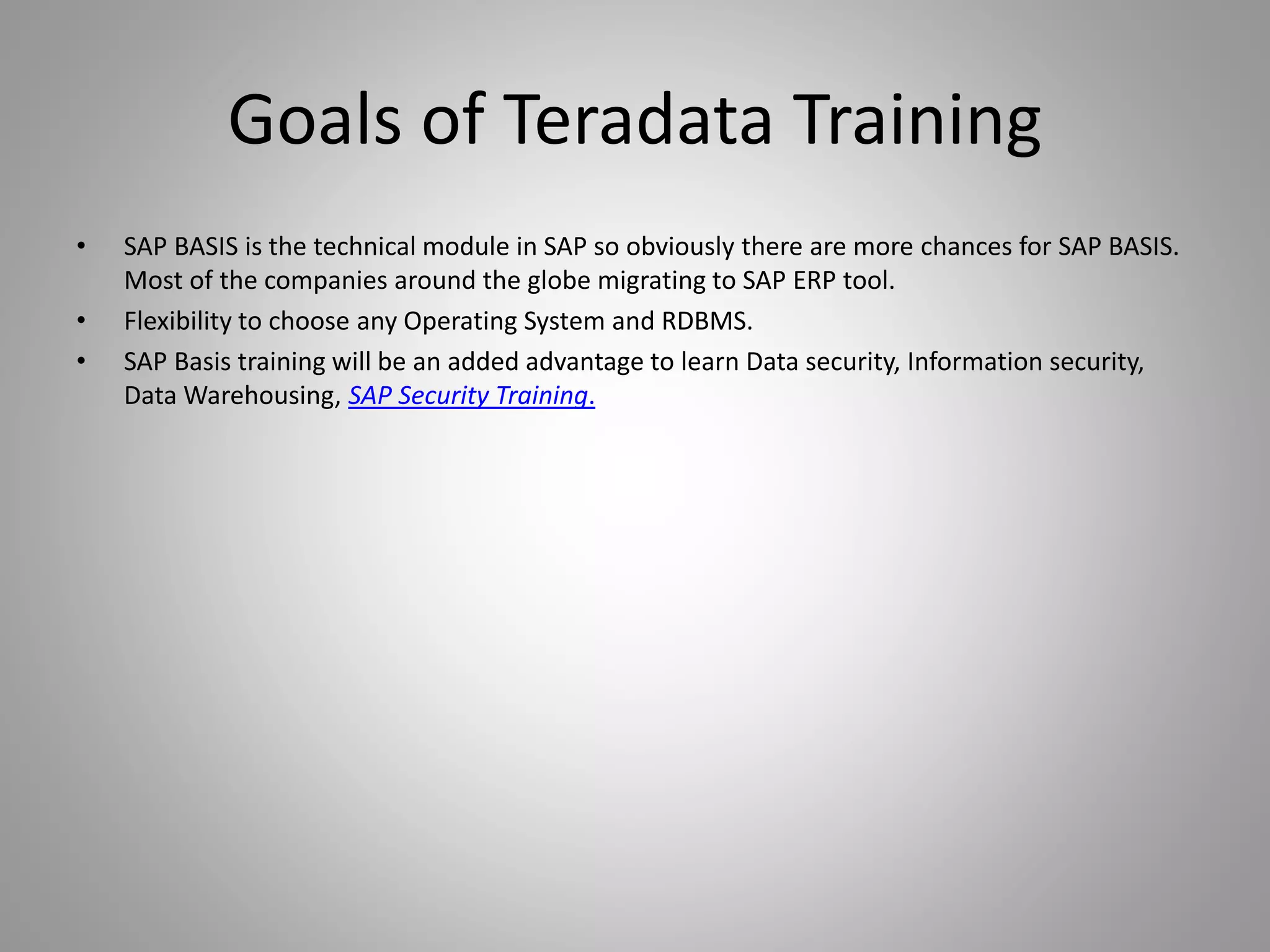 Sap basis ppt | PPTX