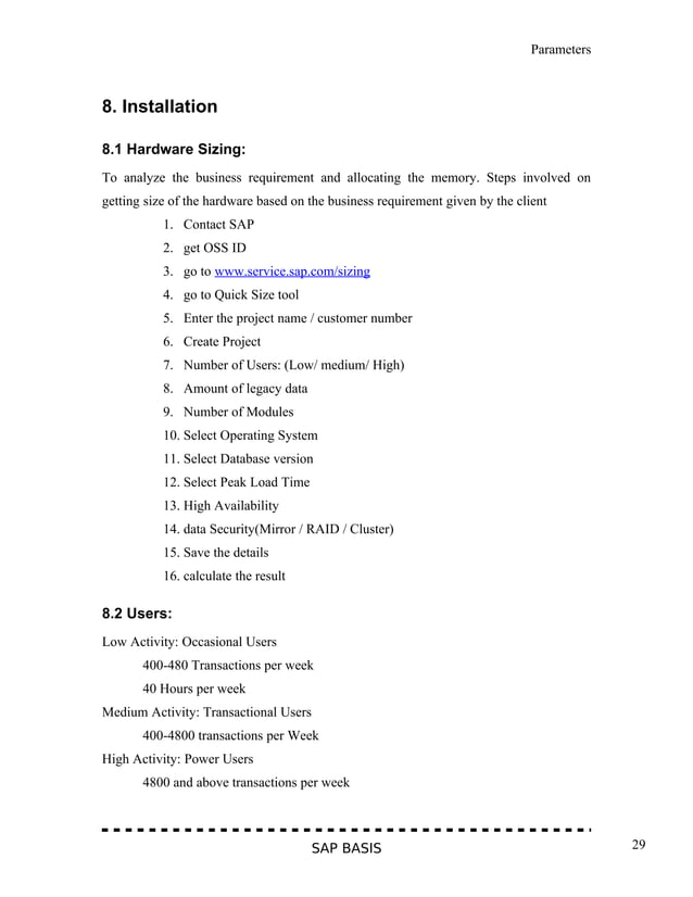 Sap basis r3 hand book | PDF | Operating Systems | Computer Software ...