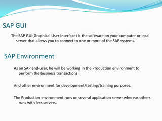 SAP BASIS Skills for Functional Consultants | PDF