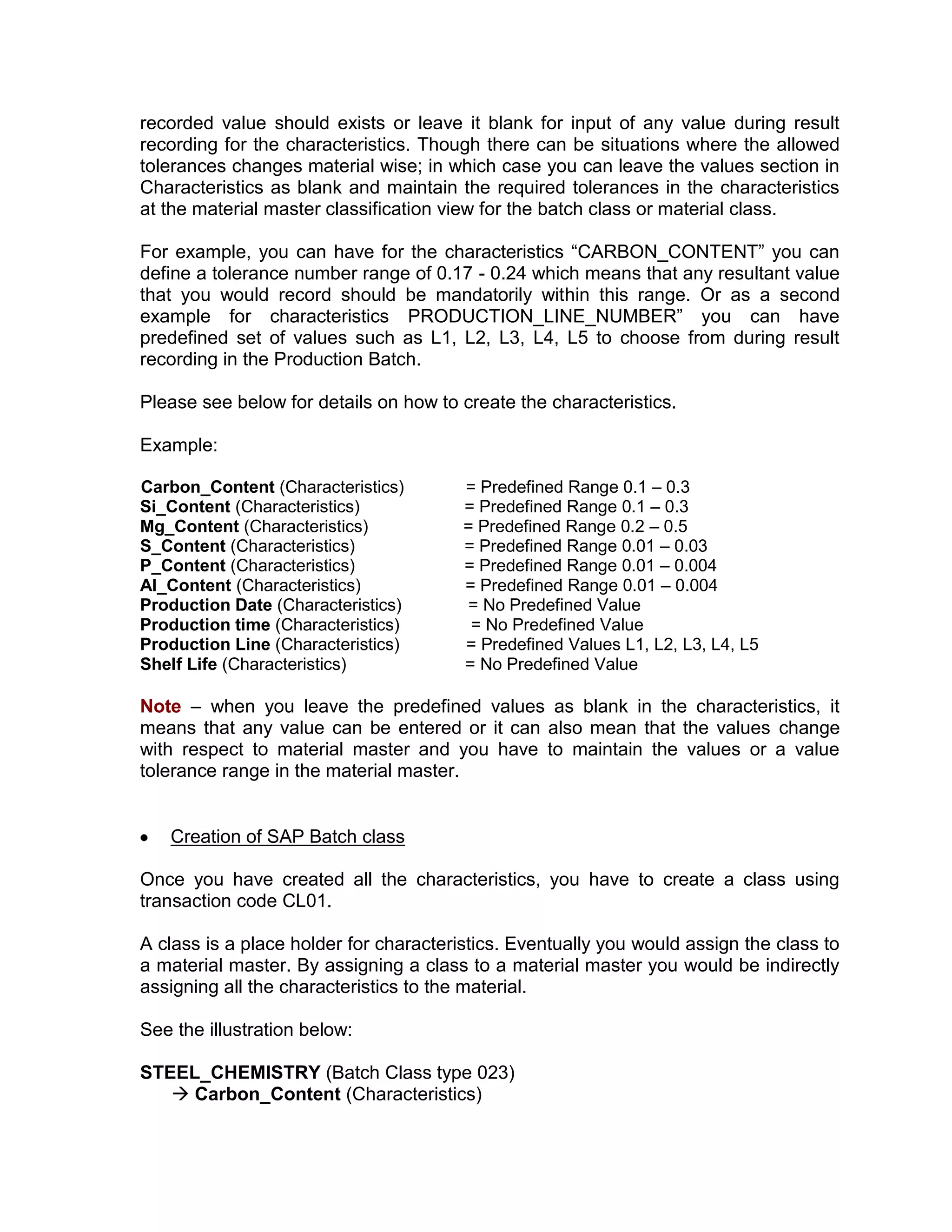 Sap batch management overview | DOCX