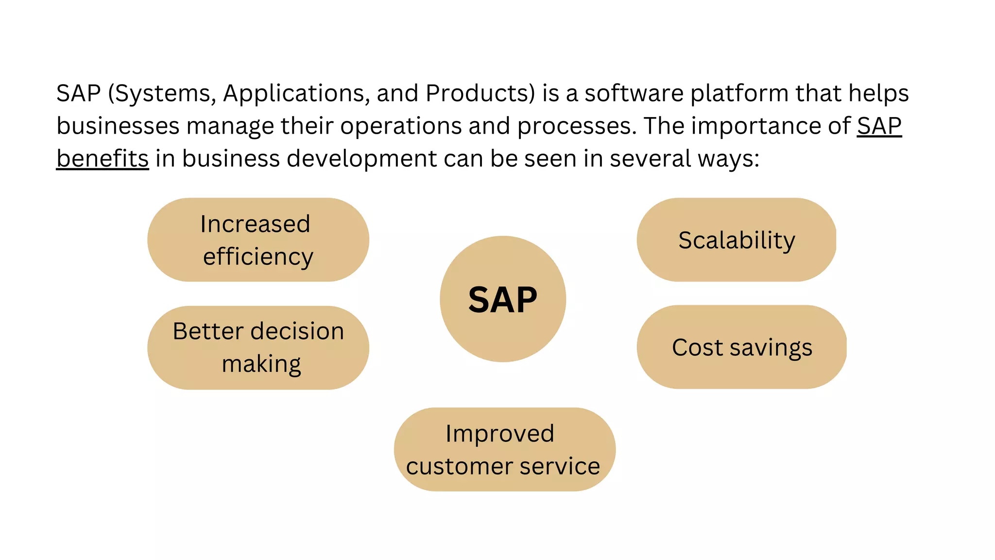 SAP Benefits for Business | PDF