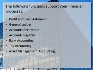 Sap Best Practices Financial Accounting | PPT