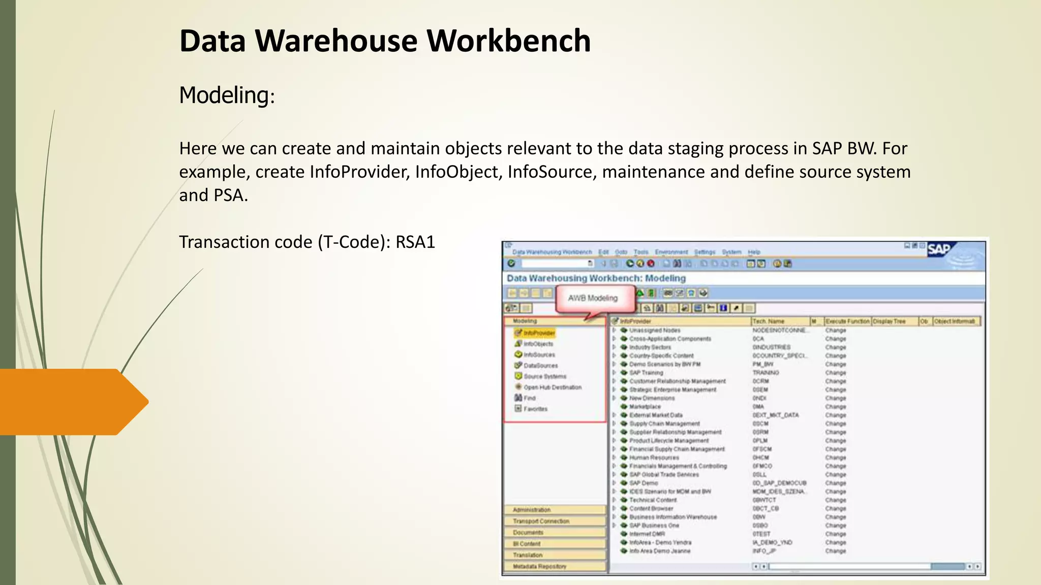 SAP BI/BW | PPTX | Databases | Computer Software and Applications