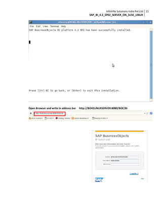 SAP BI 4.2_SP02_Server_on_SUSE_Linux | PDF