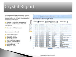 SAP BI Training | Online SAP BI Course | SAP BI Tutorials | PPT