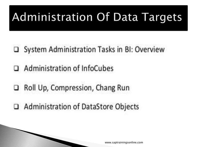 SAP BI Training | Online SAP BI Course | SAP BI Tutorials | PPT