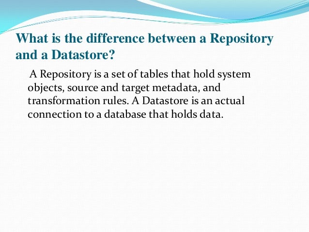 SAP BODS Latest Interview Questions By Garudatrainings