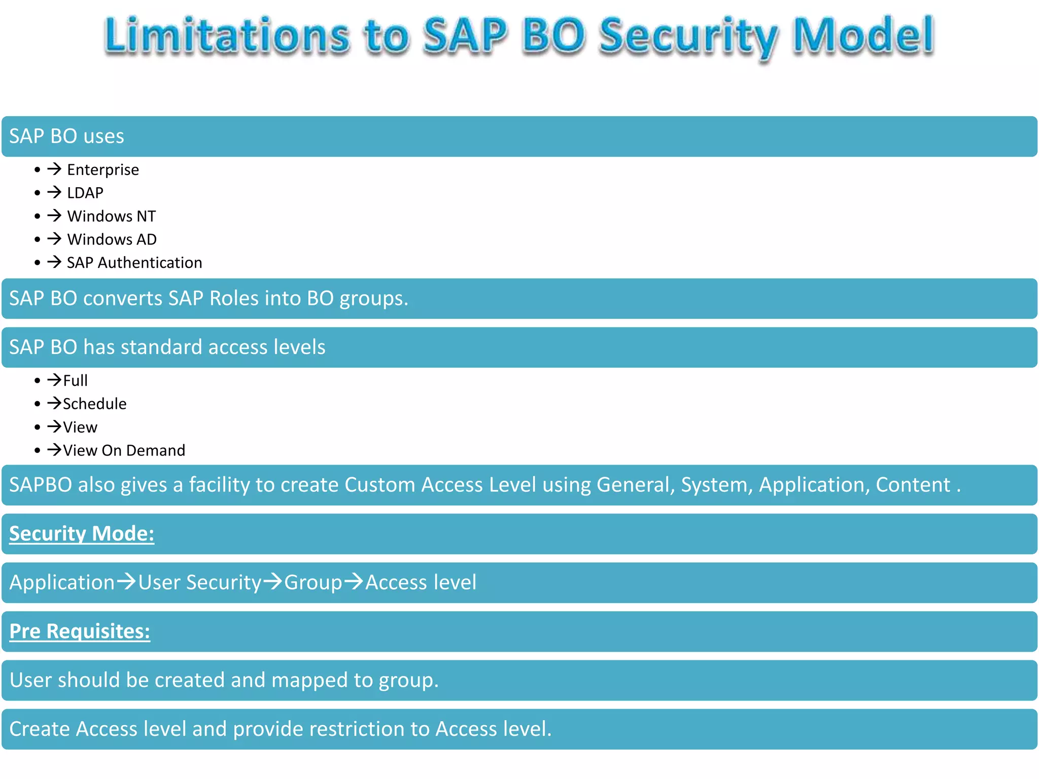Sap Business Objects solutioning Framework architecture | PPTX | Databases | Computer Software ...