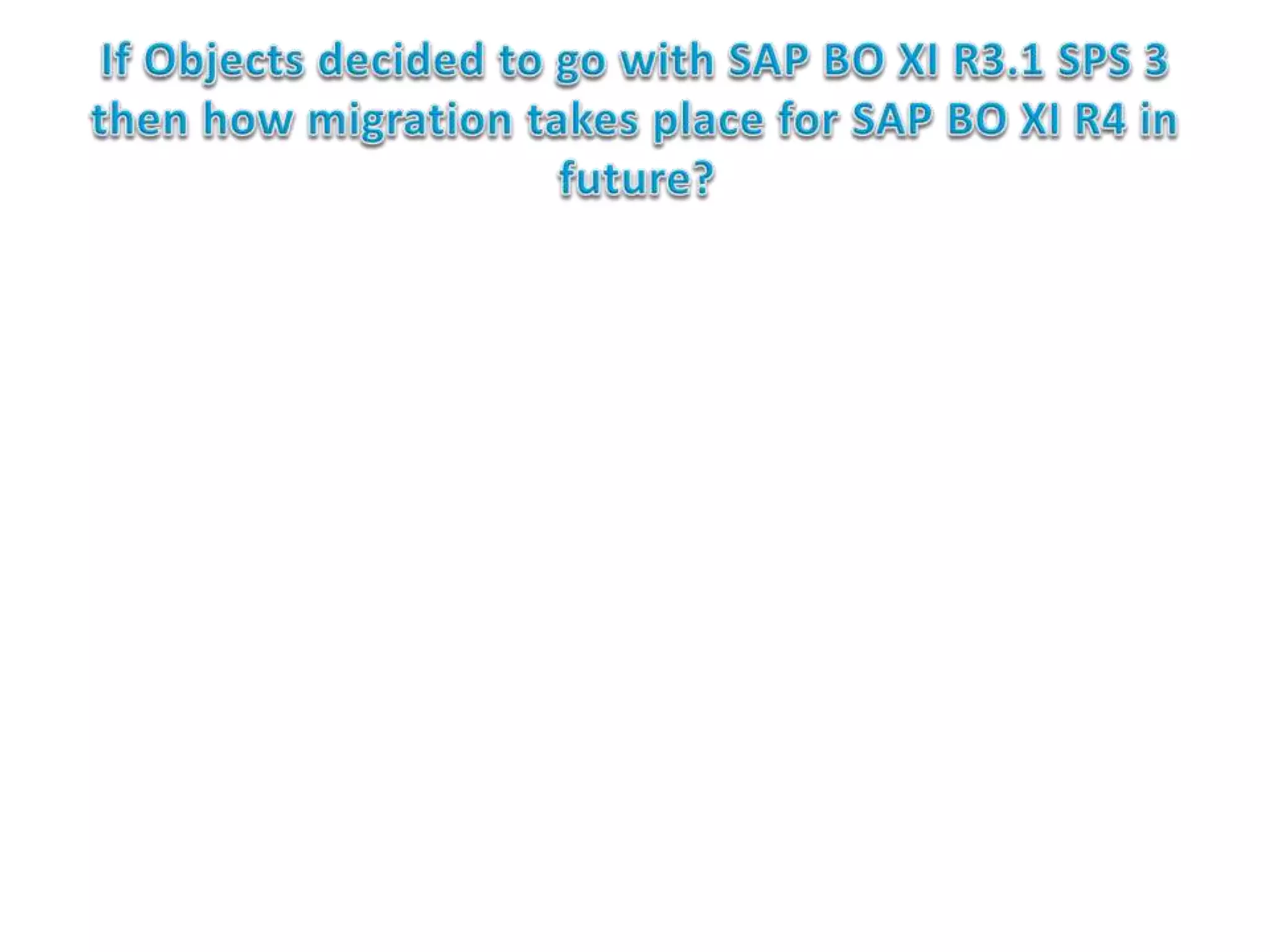 Sap Business Objects solutioning Framework architecture | PPTX | Databases | Computer Software ...
