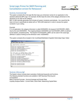 Sap bpc | PDF