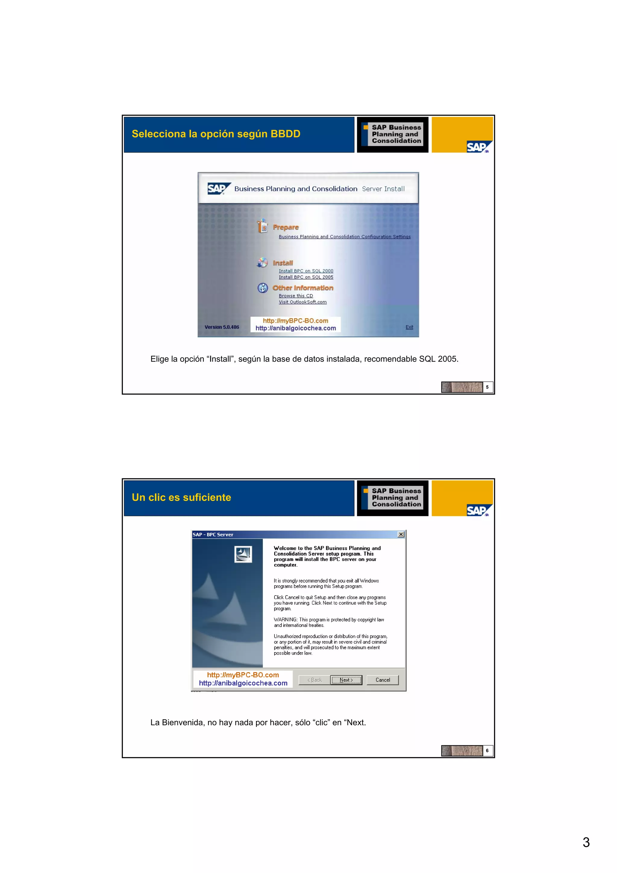 SAP BPC Instalacion - Paso a Paso | PDF