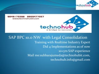 SAP BPC 10.0 NW | PPT