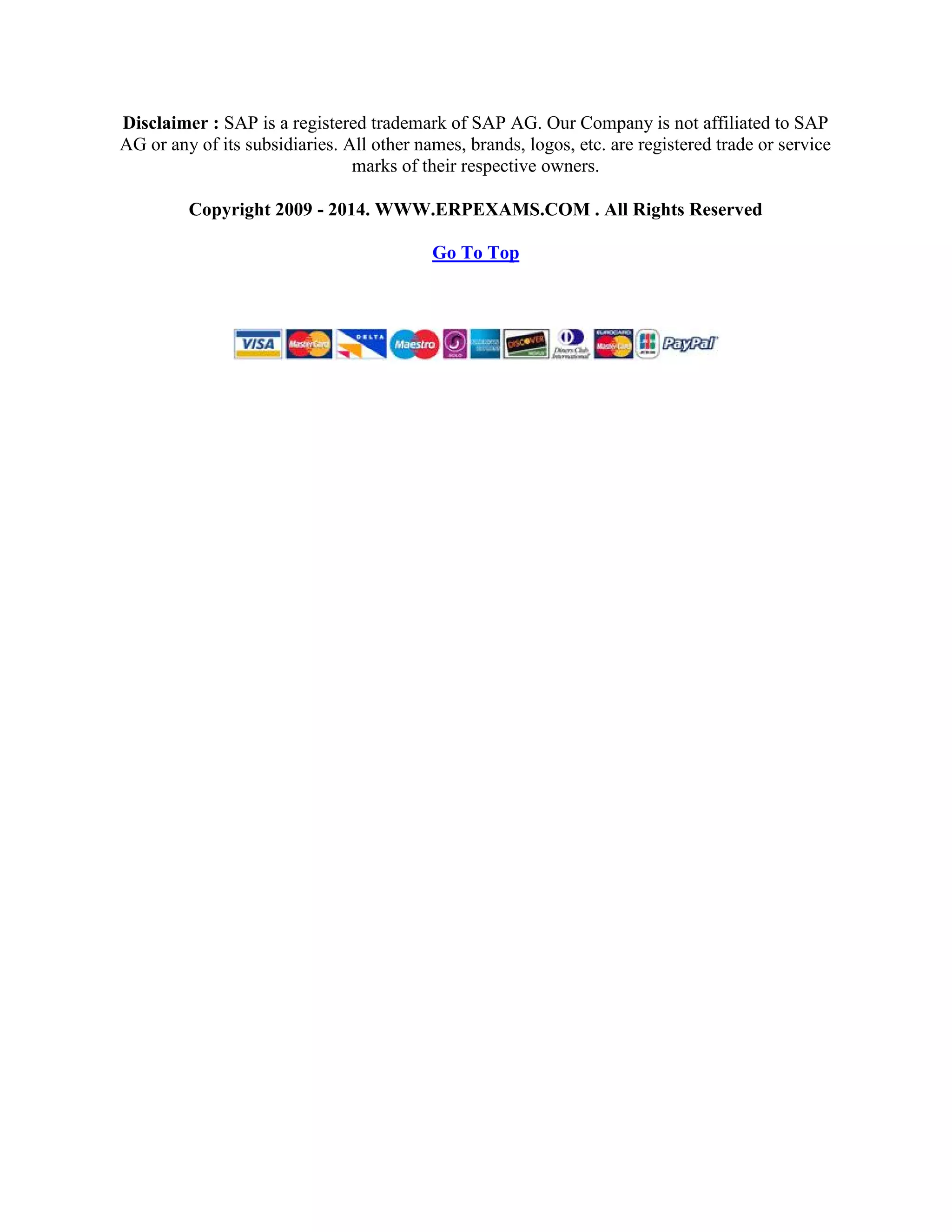 Sap bpc cpm study materials | PDF