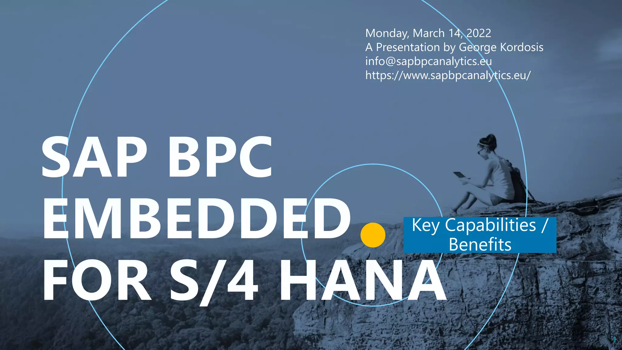 SAP BPC Embedded for S/4 HANA | PPTX