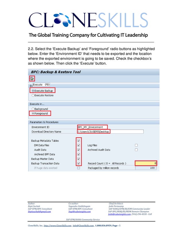 SAP BPC on HANA Environment Export Import Implementation Guide v9 | PDF