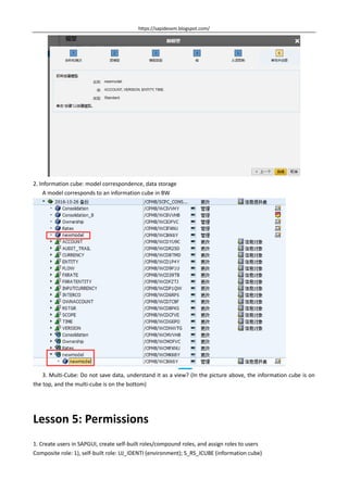 SAP BPC Learning Notes and Insights.docx