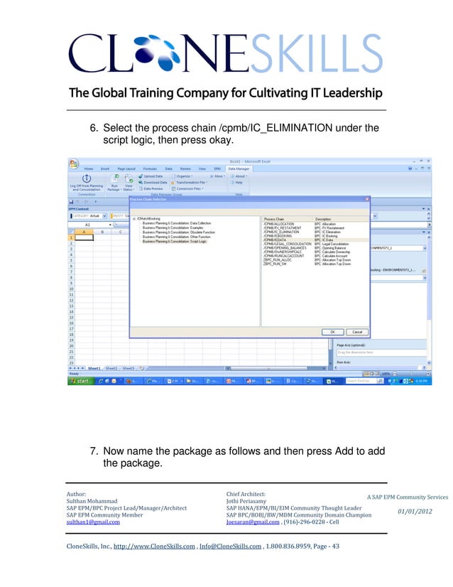Sap bpc nw 10.0 consolidations ( ic elimination) implementation guide v1 p | PDF | Business ...