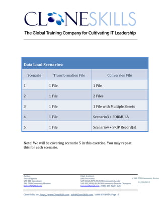Sapbpc nw 10.0 transactional data load guide | PDF
