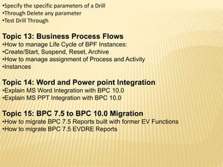 SAP BPC-SAP BPC TRAINING | PPTX