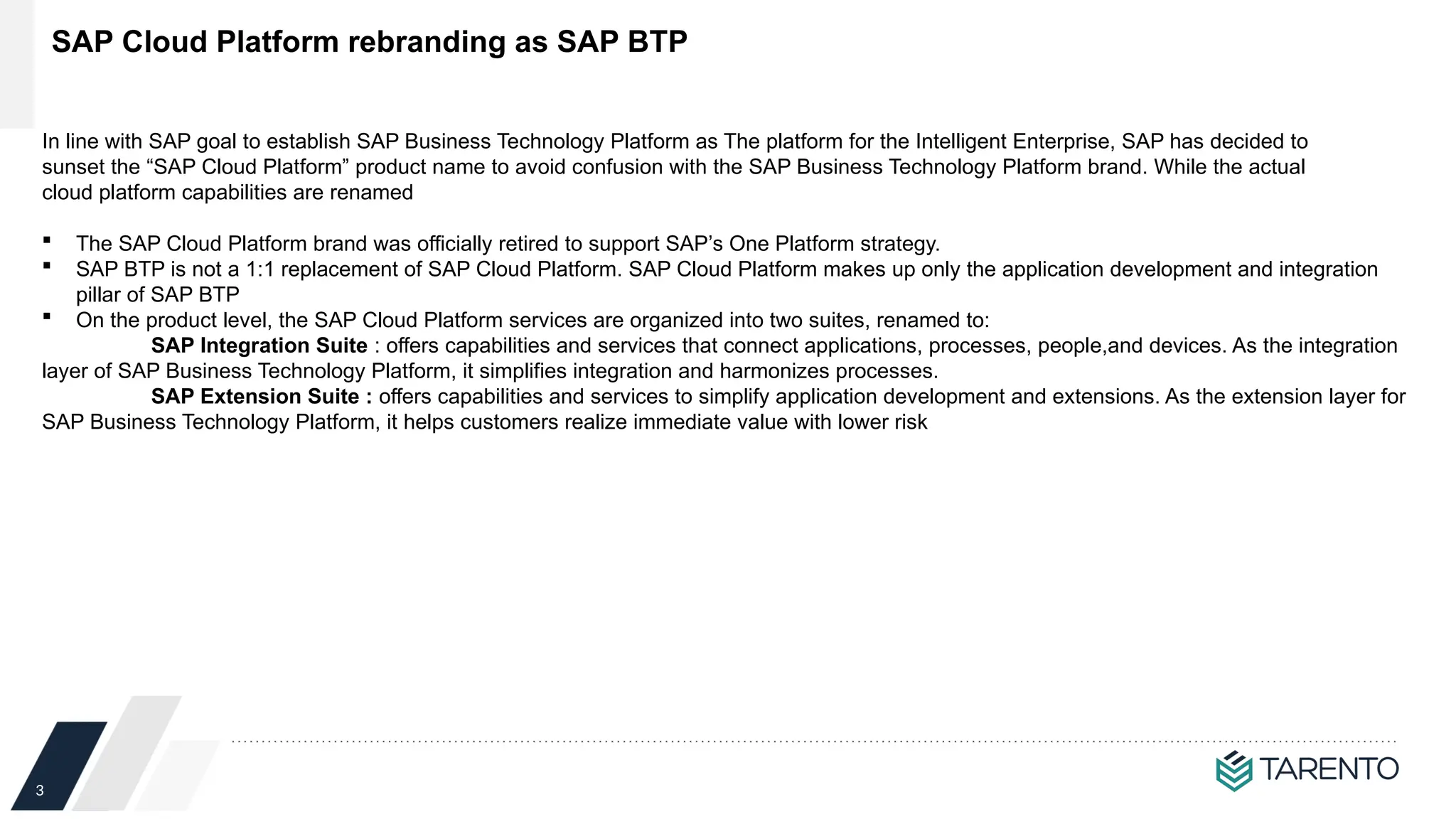SAP BTP Basic Platform Concepts for beginners | PPTX