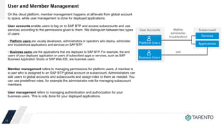 SAP BTP Basic Platform Concepts for beginners | PPTX