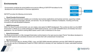 SAP BTP Basic Platform Concepts for beginners | PPTX