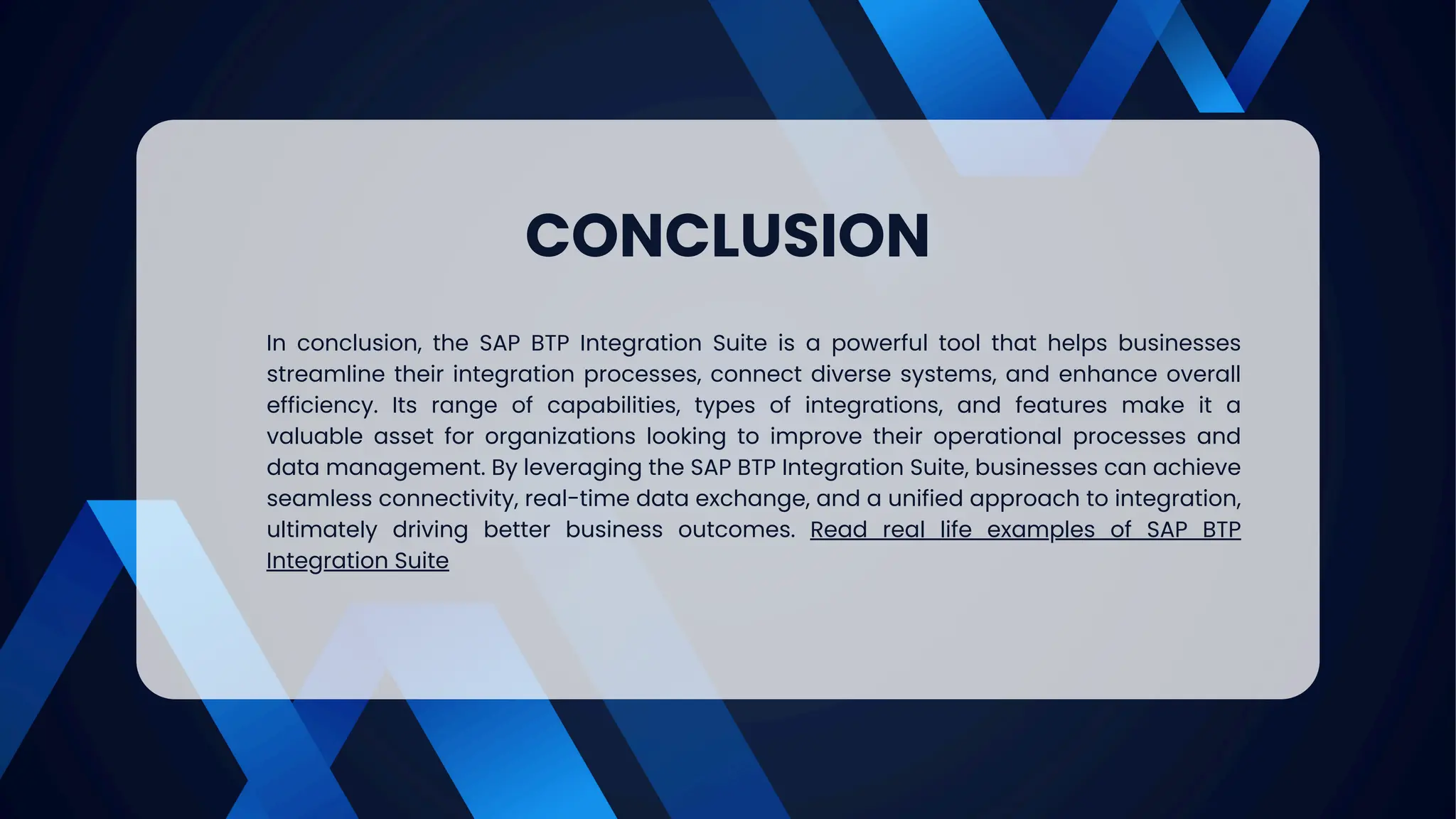 SAP BTP Integration Suite: Purpose and Capabilities Explored | PDF