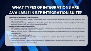 SAP BTP Integration Suite: Purpose and Capabilities Explored | PDF