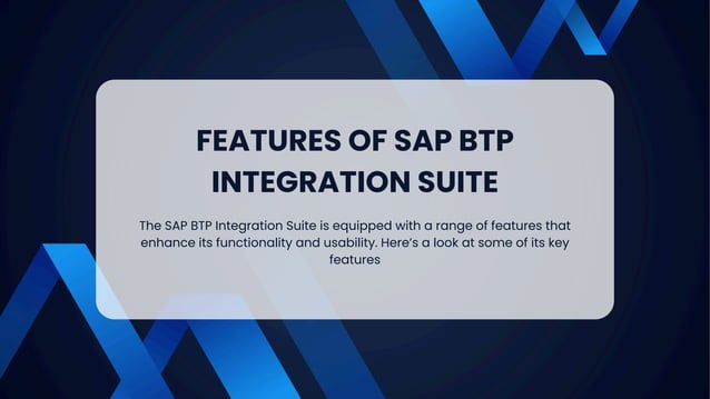 SAP BTP Integration Suite: Purpose and Capabilities Explored | PDF