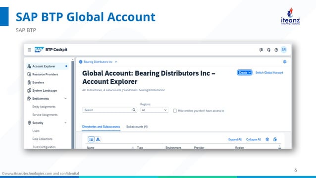 SAP BTP PPT Administration kjafbkjabfakjfbakjsfbaksjfbkj | PPTX