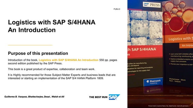 Logisitics with SAP S/4HANA An Introduction | PDF | Logistics | Business