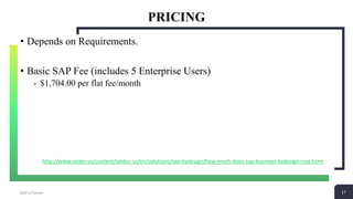 Sap business by design Cloud ERP System | PPT