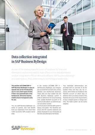 Sap Business Bydesign | PDF