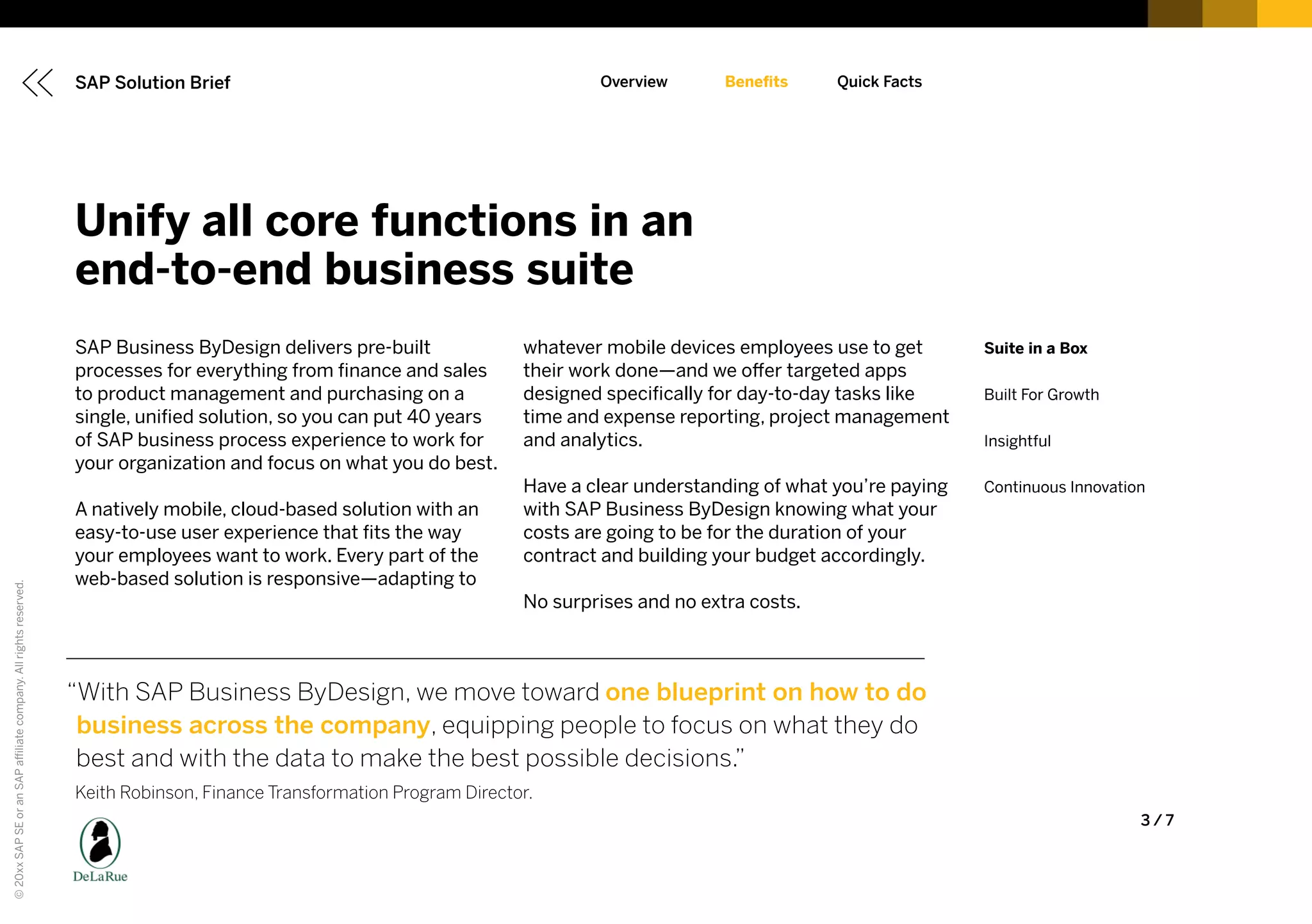 Sap business by design | PDF